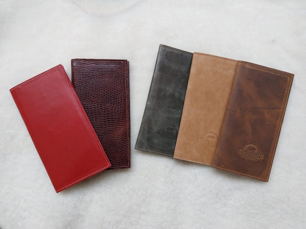 Chequera Simple unisex cuero – Curtiembre Río Bueno